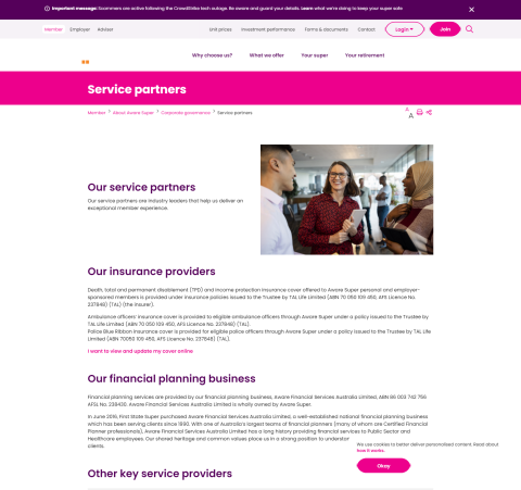Service partners